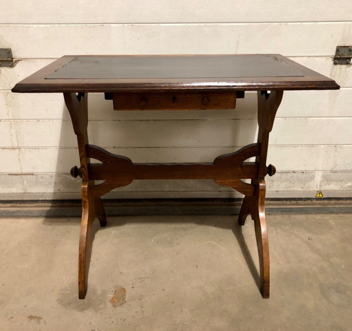 000852....Arts And Crafts Rustic Oak Writing Table ( sold ) – Ipplepen ...