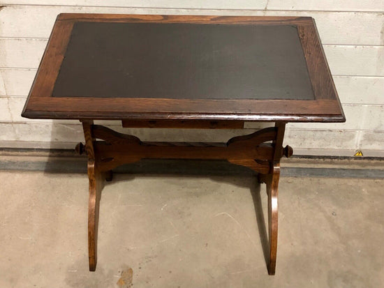 000852....Arts And Crafts Rustic Oak Writing Table ( sold ) – Ipplepen ...
