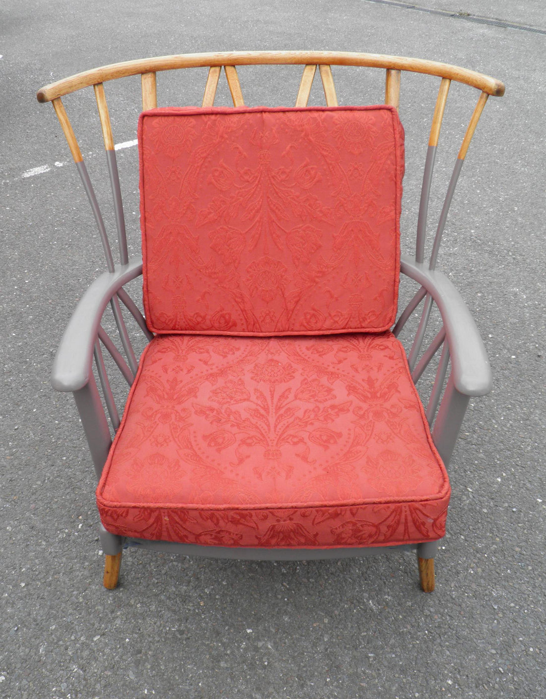 Retro "Ercol" Style Armchair : IPPLEPEN INTERIORS – Ipplepen Interiors