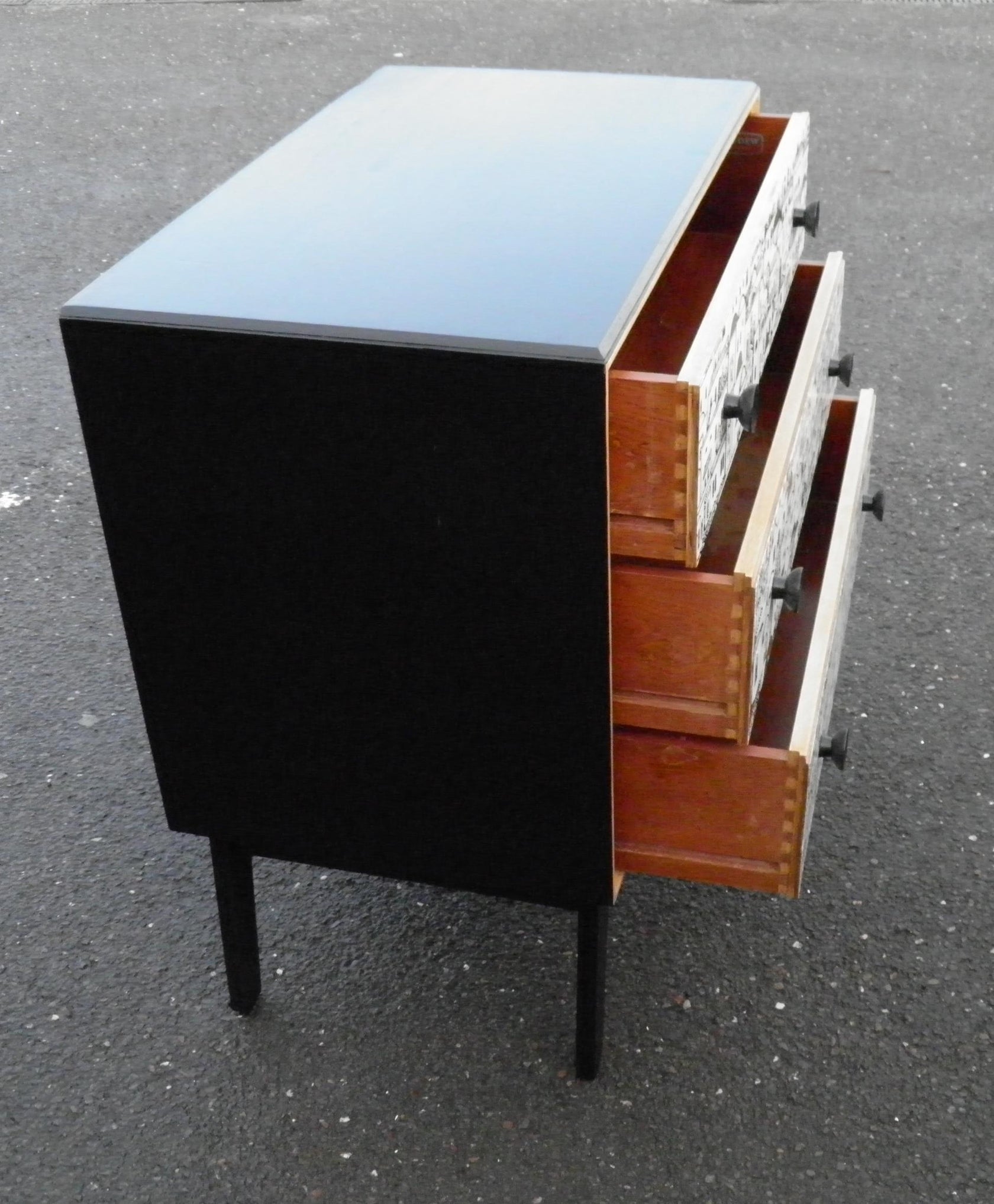 Fabulous Fornasetti Inspired Vintage Retro Chest By Meredew – Ipplepen ...