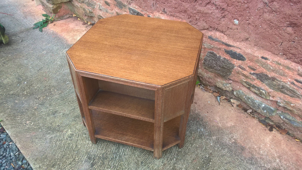 Art Deco Vintage Coffee Table Bookcase – Ipplepen Interiors
