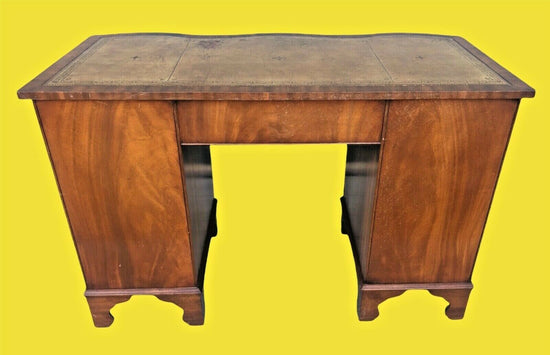 010.....Handsome Mahogany Reprodux Desk - SOLD – Ipplepen Interiors