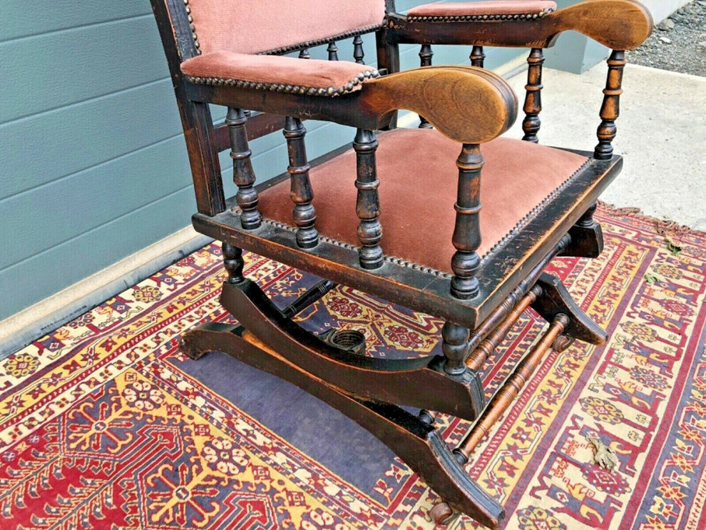 Antique American Rocking Chair / Vintage Rocking Chair ( SOLD ...