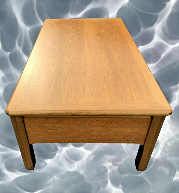Retro Teak Nathan Coffee Table / Supper Table ( SOLD ) – Ipplepen Interiors