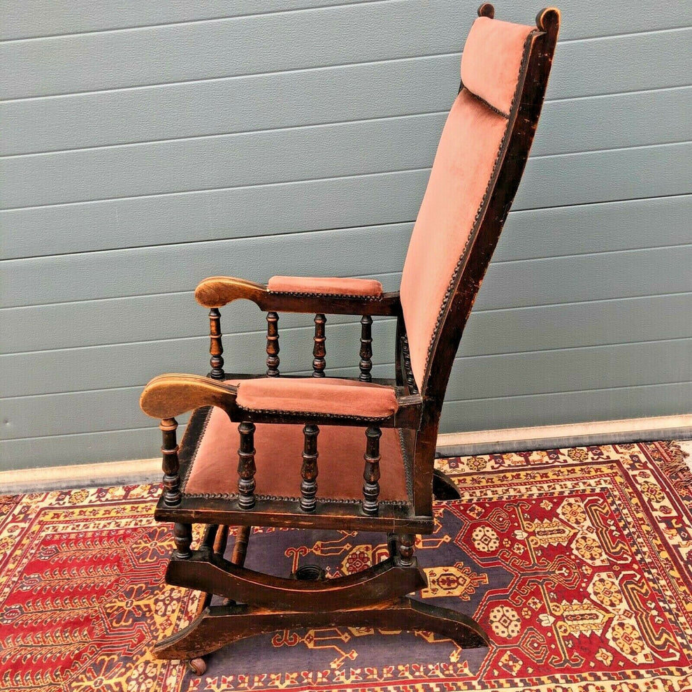 Antique American Rocking Chair / Vintage Rocking Chair ( SOLD ...